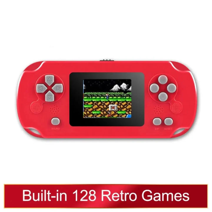 GAMINJA Retro Video Game Console Built in 128 Classic Games Portable ...