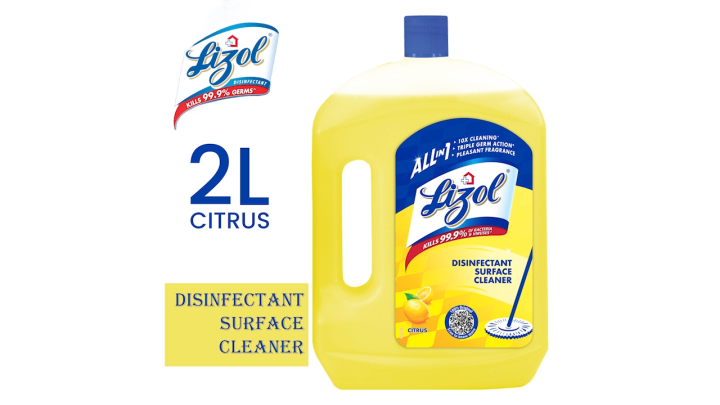 Lizol Disinfectant Surface Cleaner (Citrus) - 2L | Daraz.com.np