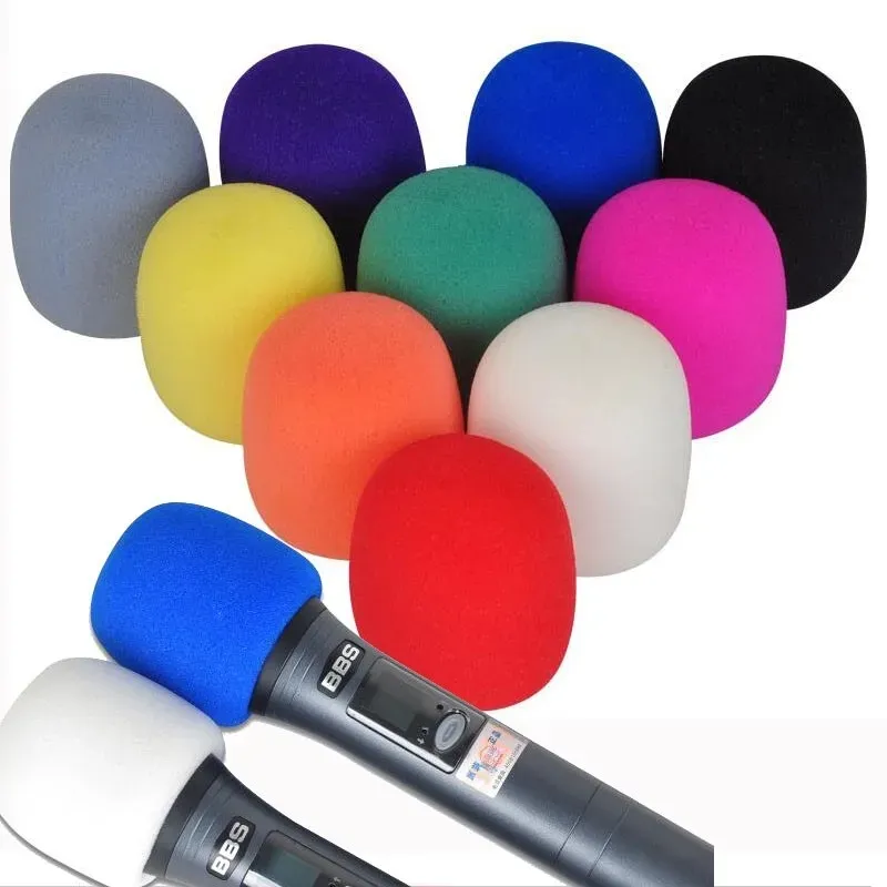 Rain Microphone Foam Thicken Mic Cover Sponge Professional Studio ...