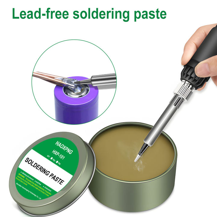 Soldering paste rosin flux lead-free easy to soldering soldering iron ...