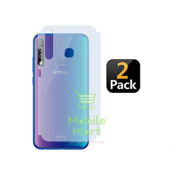 Infinix Smart 3 Plus Back Matte Skin Protector (Pack of 2) - Flexible ...