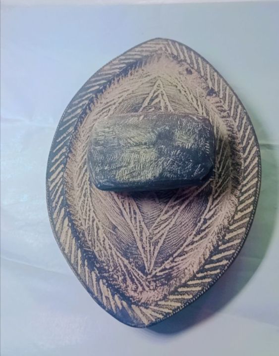 Rajasthani Original Stone Medium Sized Rectangular Silauto Lohoro Hand ...
