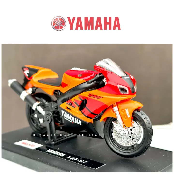 Yamaha YZF-R7 1:18 Scale Diecast Model Bike - Maisto | Daraz.pk