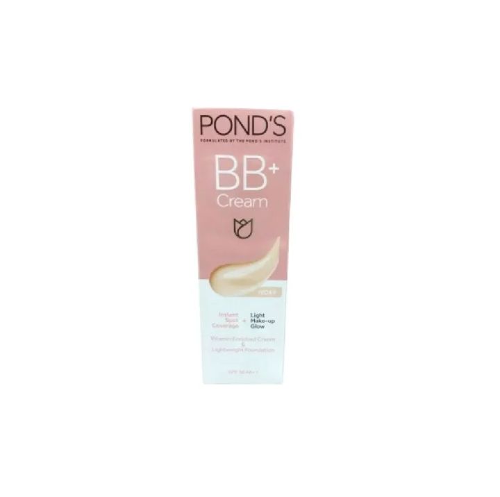 Ponds BB+ Cream Ivory Shade Vitamin Enriched Light Foundation SPF 30 ...