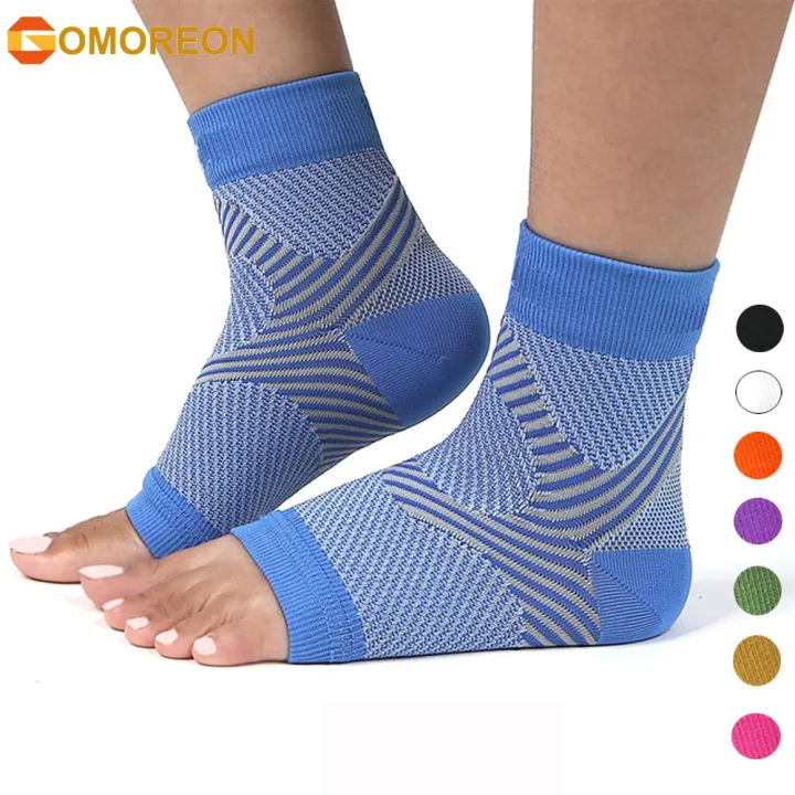 GOMOREON 1Pair Ankle Brace Plantar Fasciitis Socks Women Socks for ...