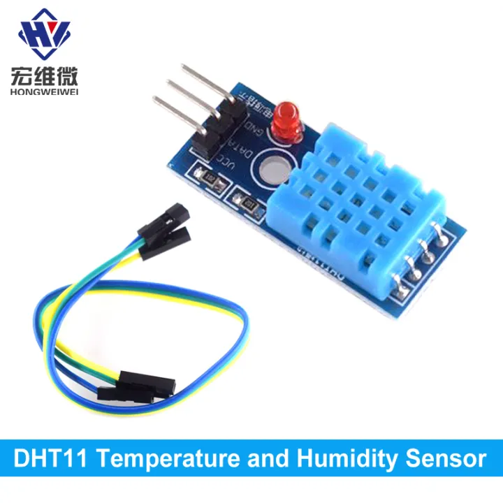 Smart 3pin DHT-11 DHT11 Digital Temperature And Relative Humidity ...
