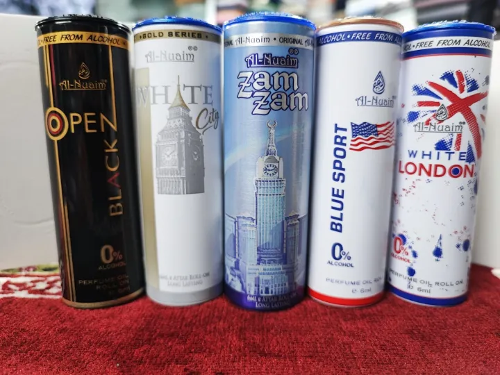 Al Nuaim 5pc Combo Roll On Attar Long Lasting Fragrance Perfume Oil ...