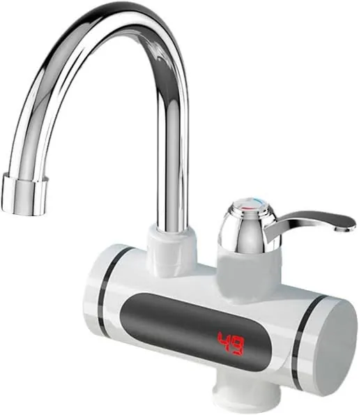 Electric Hot Water Heater Faucet | Instant Heating Tap with Dual Use ...