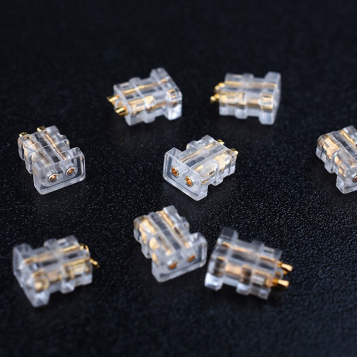 2 pcs 0.78 double pin 1964 socket female headphone cable diy custom ...
