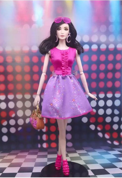 Beautiful Bendable Long Hair Doll Premium Quality For Girls | Daraz.pk