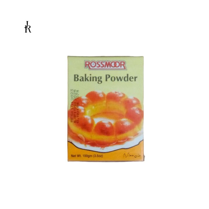 Rossmoor Baking Powder 100gm - Cake Baking Powder - Best Quality Baking ...