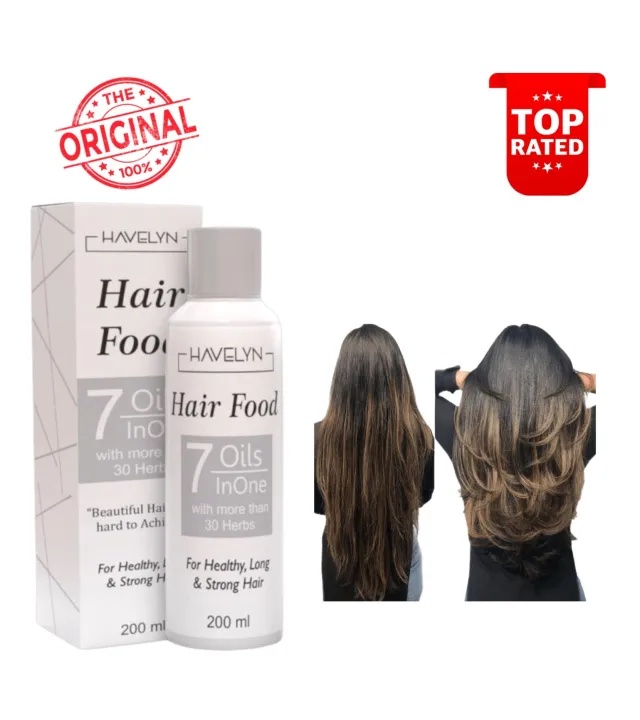 Havelyne Original Hair Food 7 Oils in One – Best Herbal Hair Oil for ...