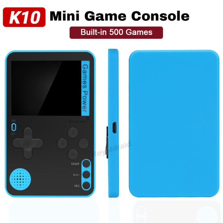 NEW K10 Mini Portable Video Game Console Ultrathin Game Player Built-in ...