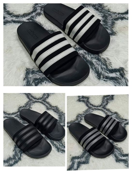 new fashionable three Steps Slides for man | Daraz.com.bd