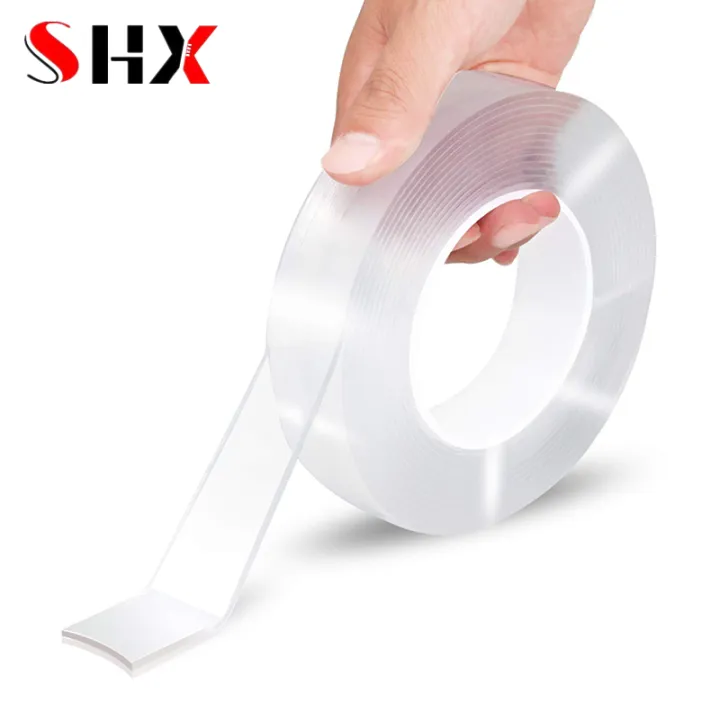 Transparent Double Sided Tape Nano Tape Waterproof Wall Stickers ...