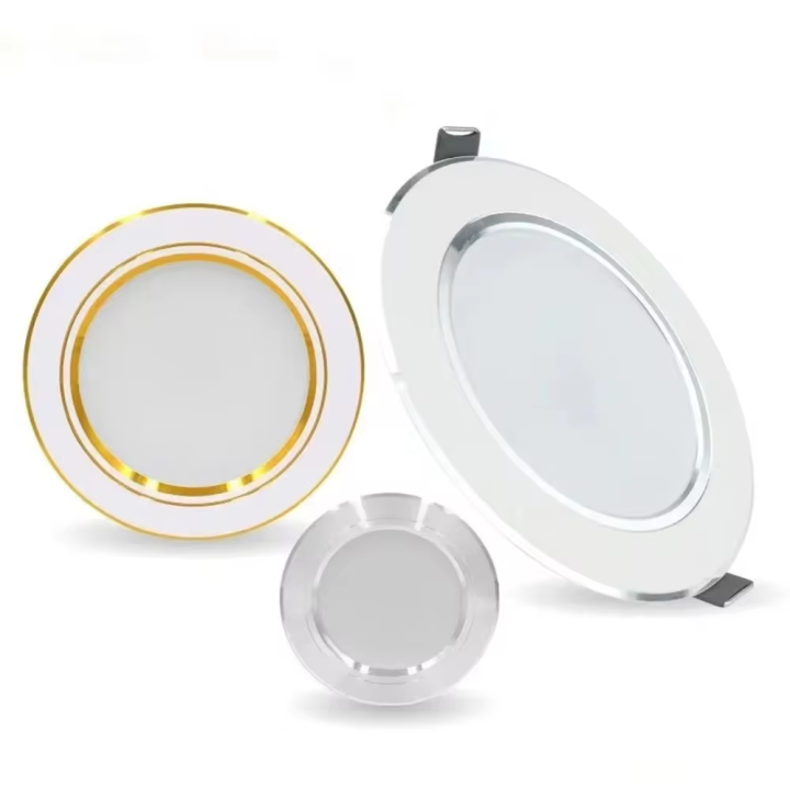 High Brightness Round Recessed Ceiling LED Spot 220V 5W 9W 12W 15W 18W ...