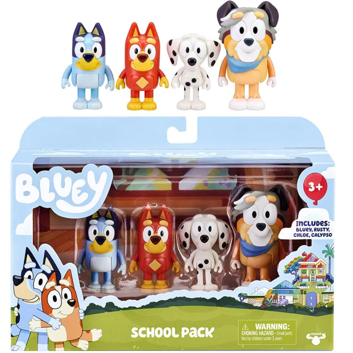 Bluey And Bingo Family Action Figure Series Anime Dog Doll Model ...