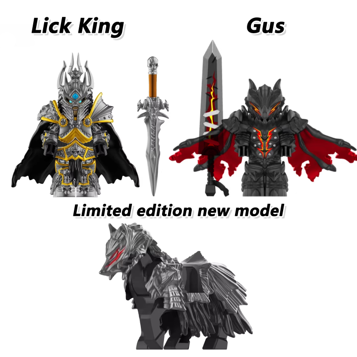 World Of Warcraft Wow Building Blocks Lich King Mini Action Figure Toys ...