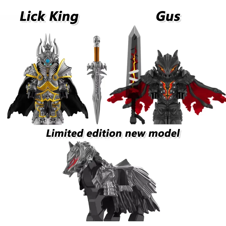 World Of Warcraft Wow Building Blocks Lich King Mini Action Figure Toys ...
