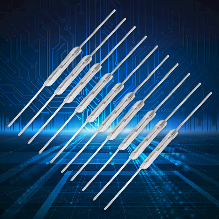 10 Pcs N/O Reed Switch Vibration-resistance Normally Open Magnetic ...