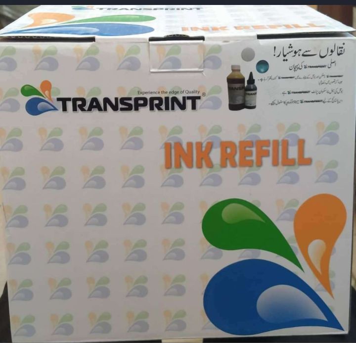 TRANSPARENT 500ml 6 COLORS EPSON INK - | Daraz.pk