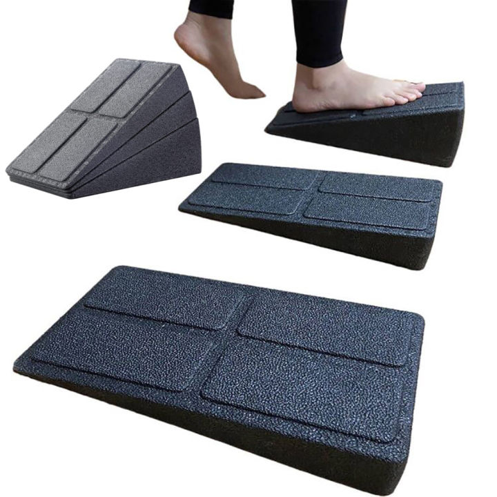 Yoga Wedge Stretch Slant Boards Adjustable Tilt Slanting Board Squat ...