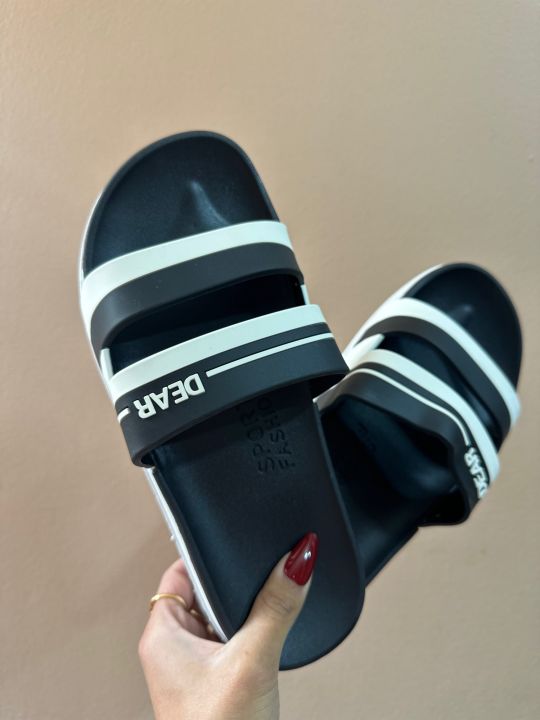 Unisex Strip Design Slippers | Daraz.com.np