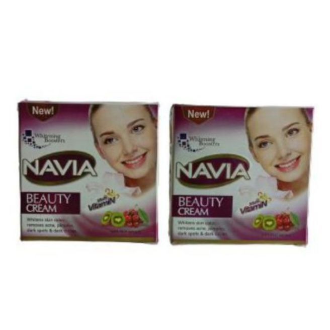 Pack Of 2 Navia Beauty Cream, Multivitamin Whitening Night Cream | Daraz.pk