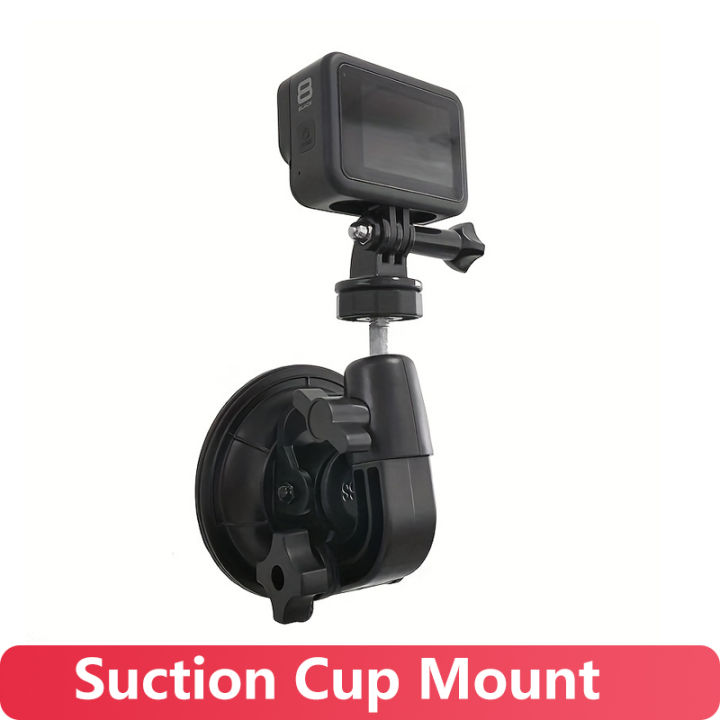 Suction Camera Mount Dash Cam Suction Cup Car Mount Windshield Camera ...