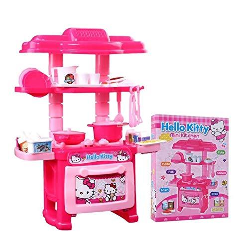 Kitchen Set for Girls - 32 pcs Cartoon Themed Series Kitchen playset ...