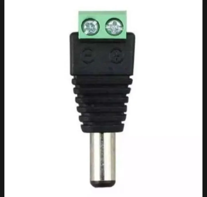 2.1 mm Barrel Type Male Dc Power Jack And Socket plug Connector | Daraz ...