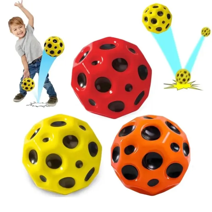 Hyper Bouncing Balls – The Moon ball is made of 100% Zero Gravity Foam ...