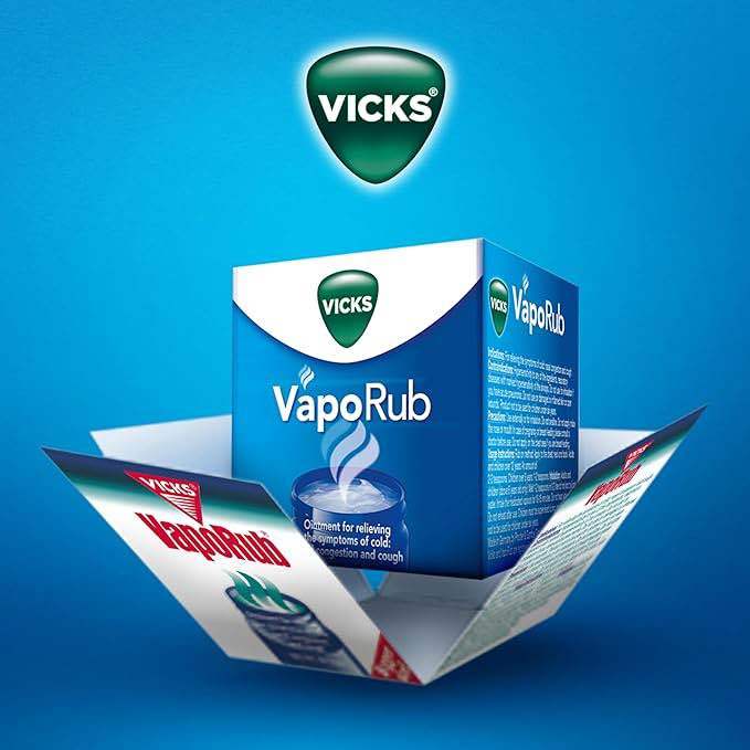 Vicks Vapo Rub Menthol And Eucalyptus Chest Rub 50 G | Daraz.lk