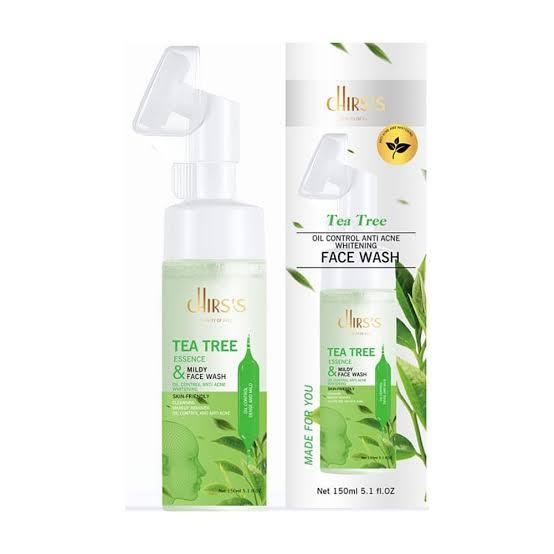 CHIRS'S Tea Tree Face Wash Oil Control Anti Acne Whitening Cleansing ...