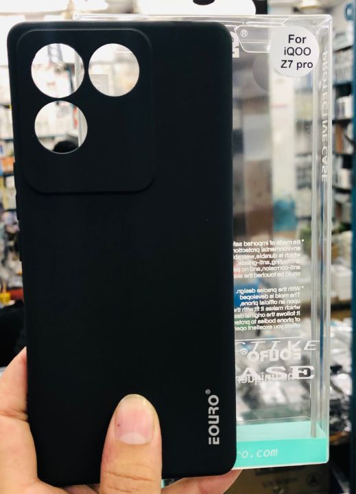 For iQOO Z7 Pro 5G Premium Case Soft Sandstone Slim Matte Cover Eouro ...