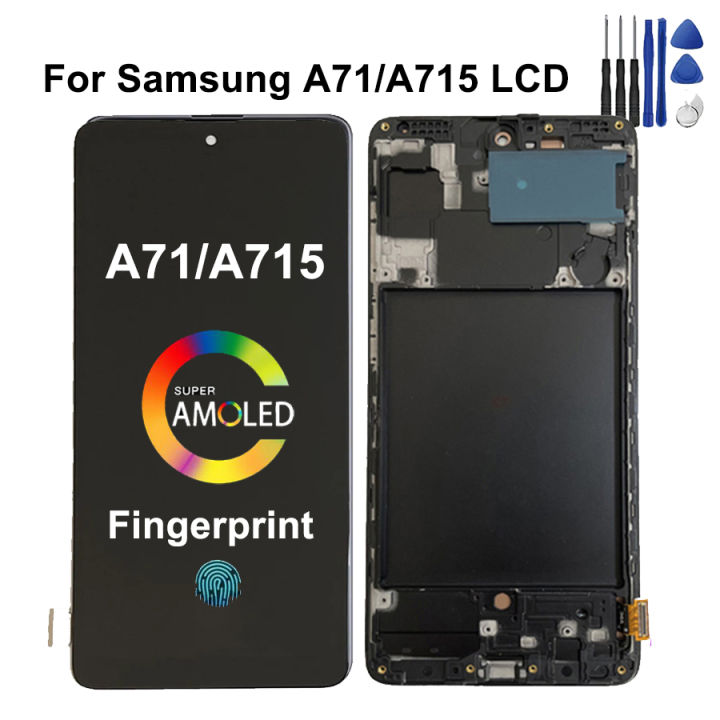 Super AMOLED For Samsung A71 Screen Replacement For Samsung A715 A715F ...
