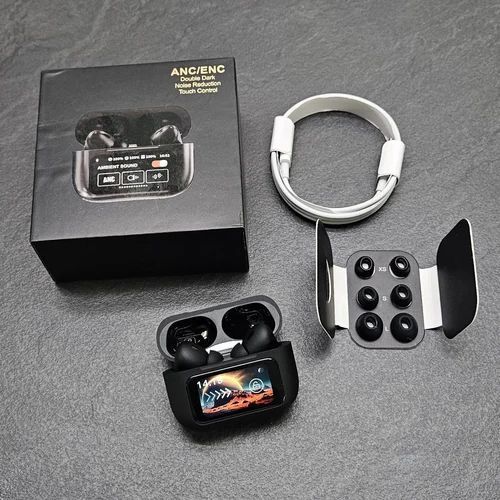 A9 Pro Pods Pro Touch Screen ANC Wireless Headset TWS | Daraz.pk