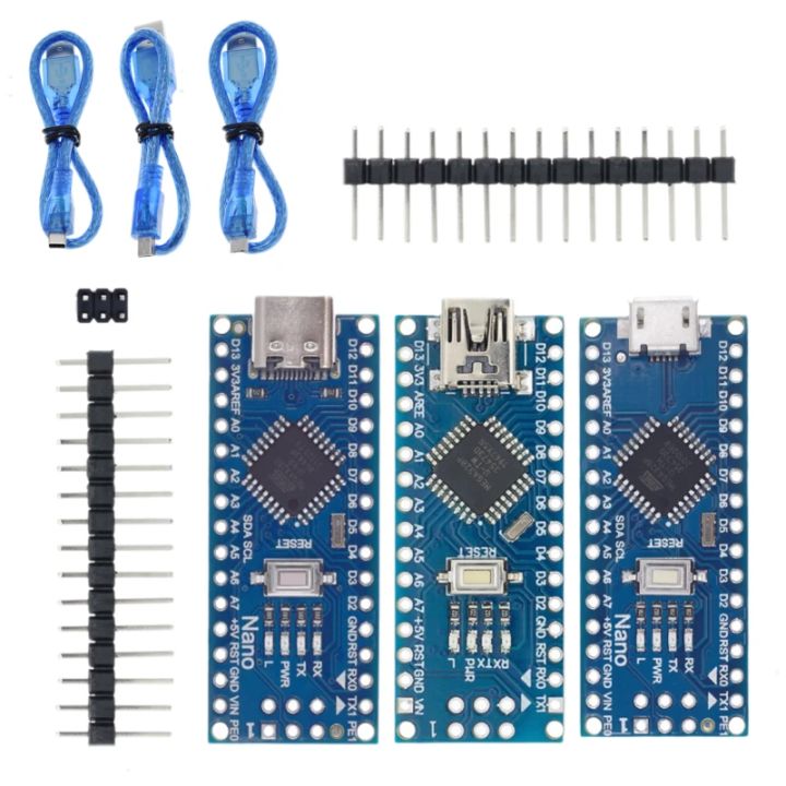 Mini/ Type-C /Micro USB Cable Nano 3.0 With Bootloader Compatible Nano ...