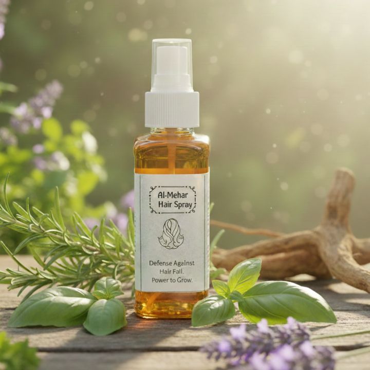 Al-Mehar Herbal Hair Spray Rosemary Special- Leave-in Serum for Hair ...