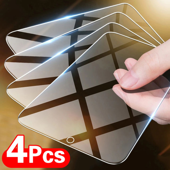 4PCS Tempered Glass for Poco F5 Pro F4 GT F3 M3 M4 M5 M5S Screen ...