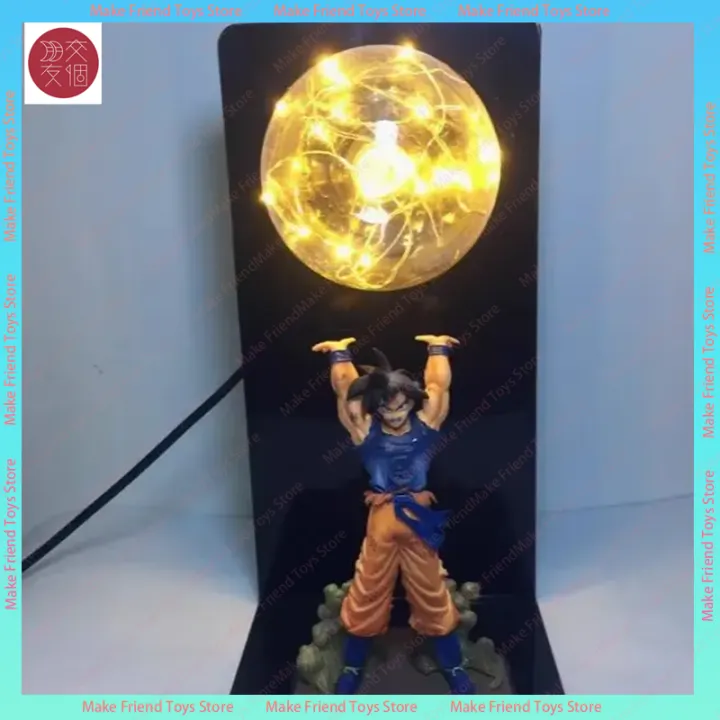 Dragon Ball Son Goku Light Lamp Model Kakarotto Kamehameha Wave ...