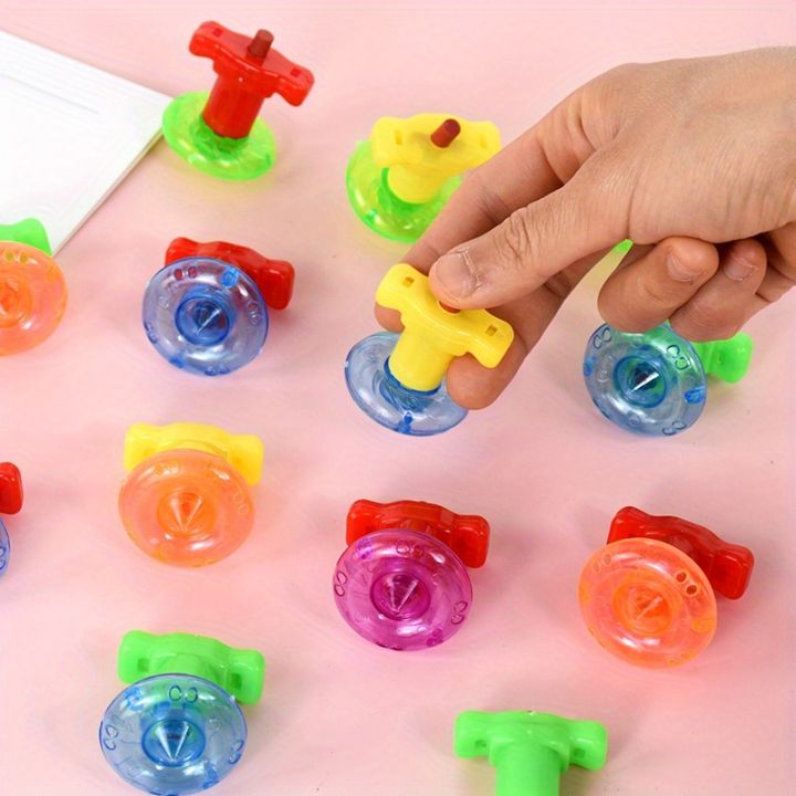 Mini Twisting Speed Gyroscope Spinning Toy - Colorful Plastic Gyroscope ...