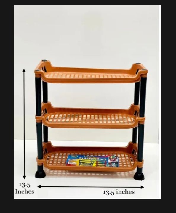 High Quality Premium Plastic small Rack 3 Layer Vegetable Rack Kitchen ...