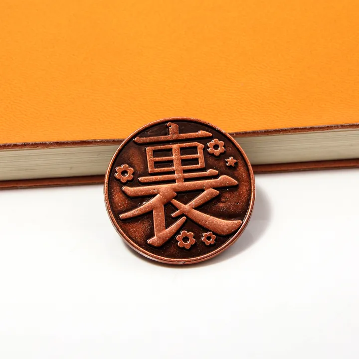 Anime Demon Slayer Coin Lihua Luo Kanao Cosplay Props Alloy Coins For ...