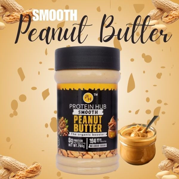 PROTEIN HUB NATURAL PEANUT BUTTER 720g -SMOOTH(no sugar added) | Daraz.pk