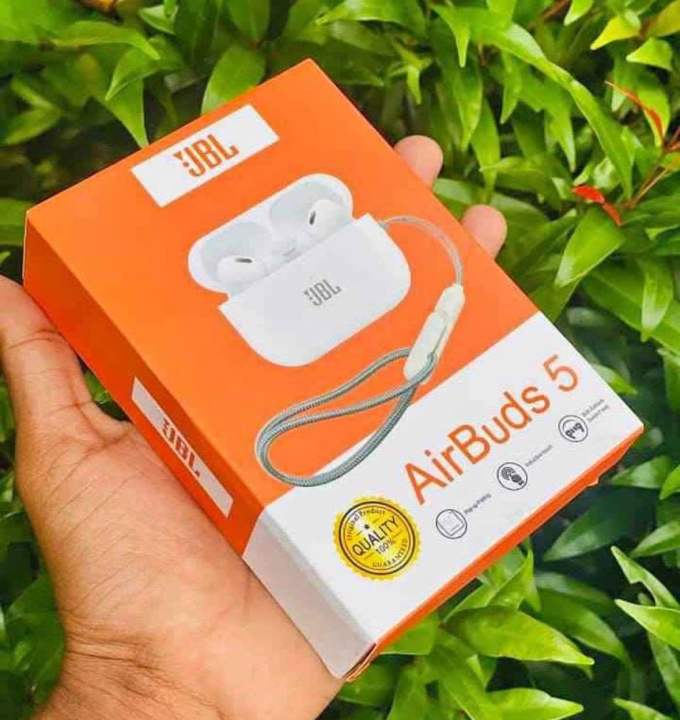 JBL AirBuds 5 Style TWS Earbuds – Wireless Bluetooth Earphones with Mic ...