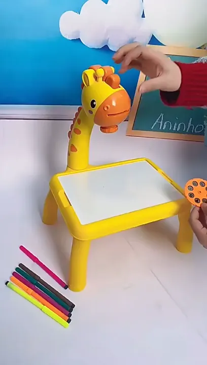 Mini LED Projector Drawing Table for Kids – Educational Art Tracing Toy ...