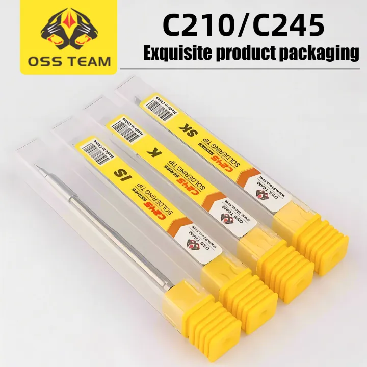 OSS Team C210 C245 Tip for Soldering Iron Replacement Press-on Tips ...