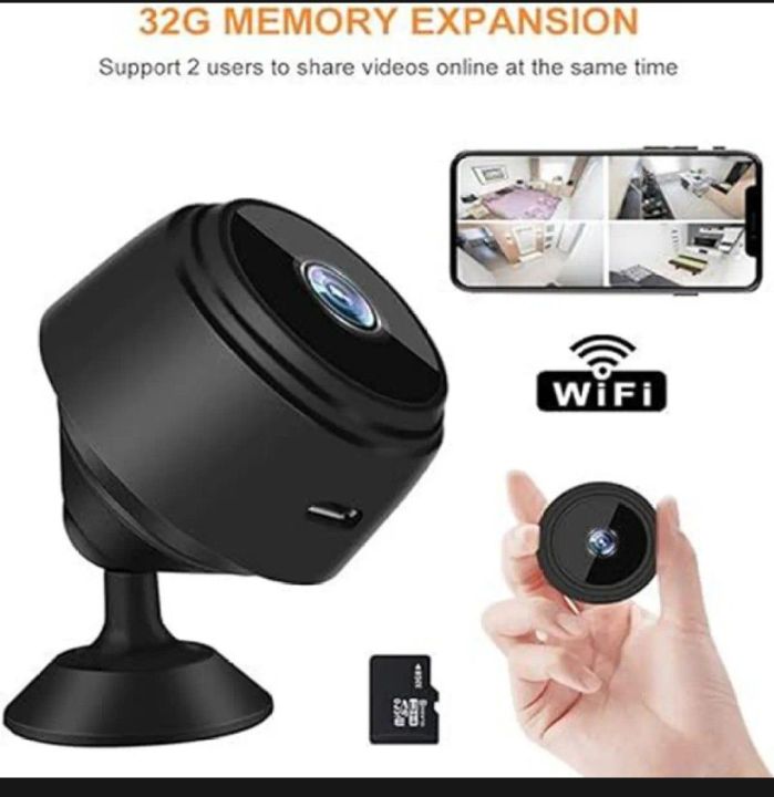 A9 Mini Camera WiFi Wireless MonitoringSecurity Protection Remote ...