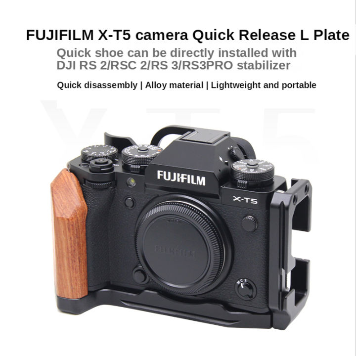 M-REMOTE fujifilm XT5 Quick Release L Plate Bracket Holder Hand Grip ...
